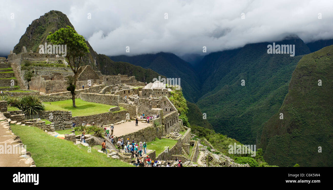The Lost City of The Incas, Machu Picchu, Cusco Region, Peru Stock ...