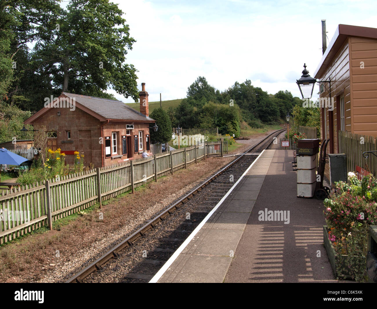 Stogumber Station. West Somerset Railway. Somerset. UK Stock Photo - Alamy