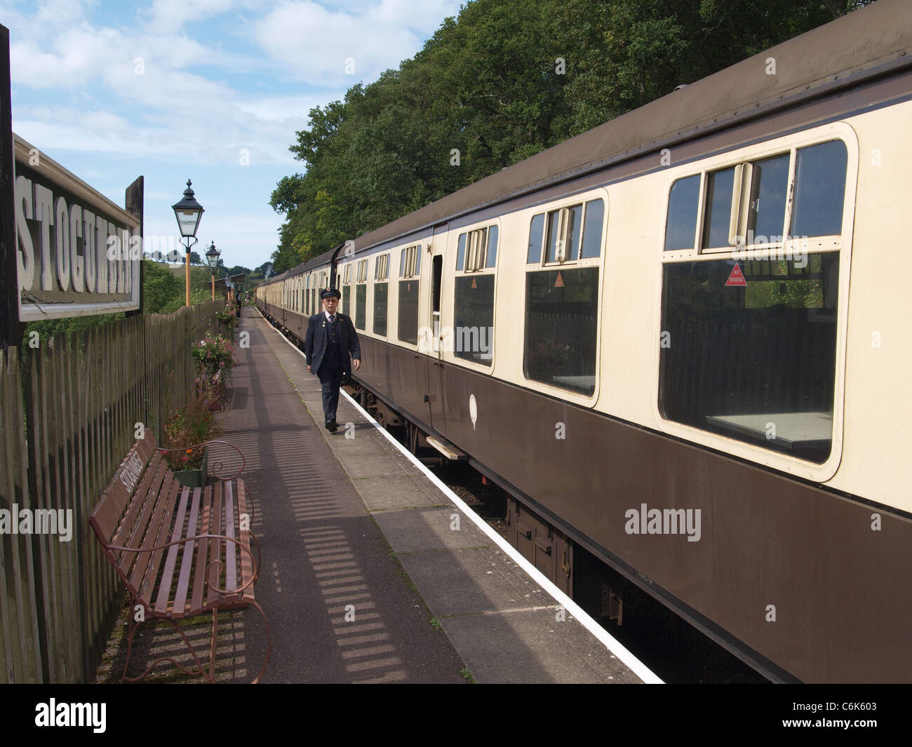 Stogumber Station. West Somerset Railway. Somerset. UK Stock Photo - Alamy