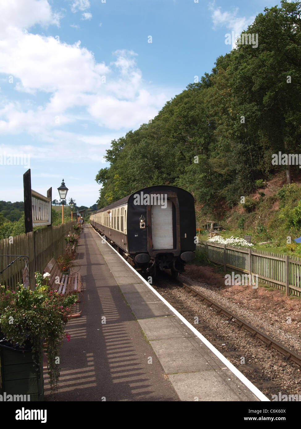 Stogumber Station. West Somerset Railway. Somerset. UK Stock Photo - Alamy