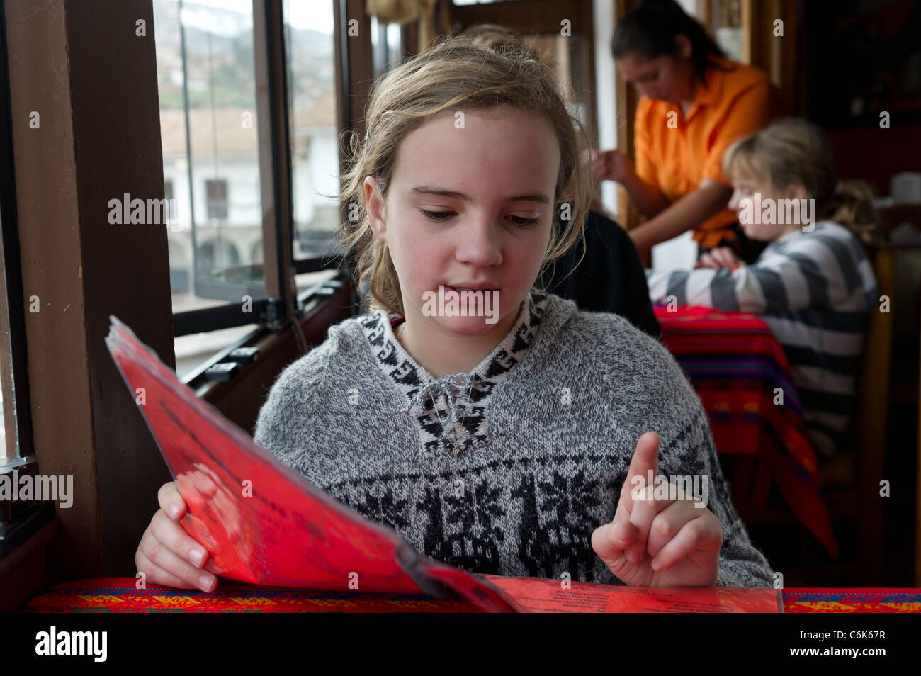 Restaurant menu child hi-res stock photography and images - Alamy