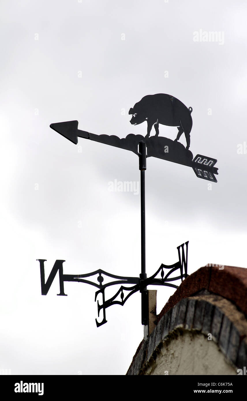 Wind direction weather vane hi-res stock photography and images - Alamy