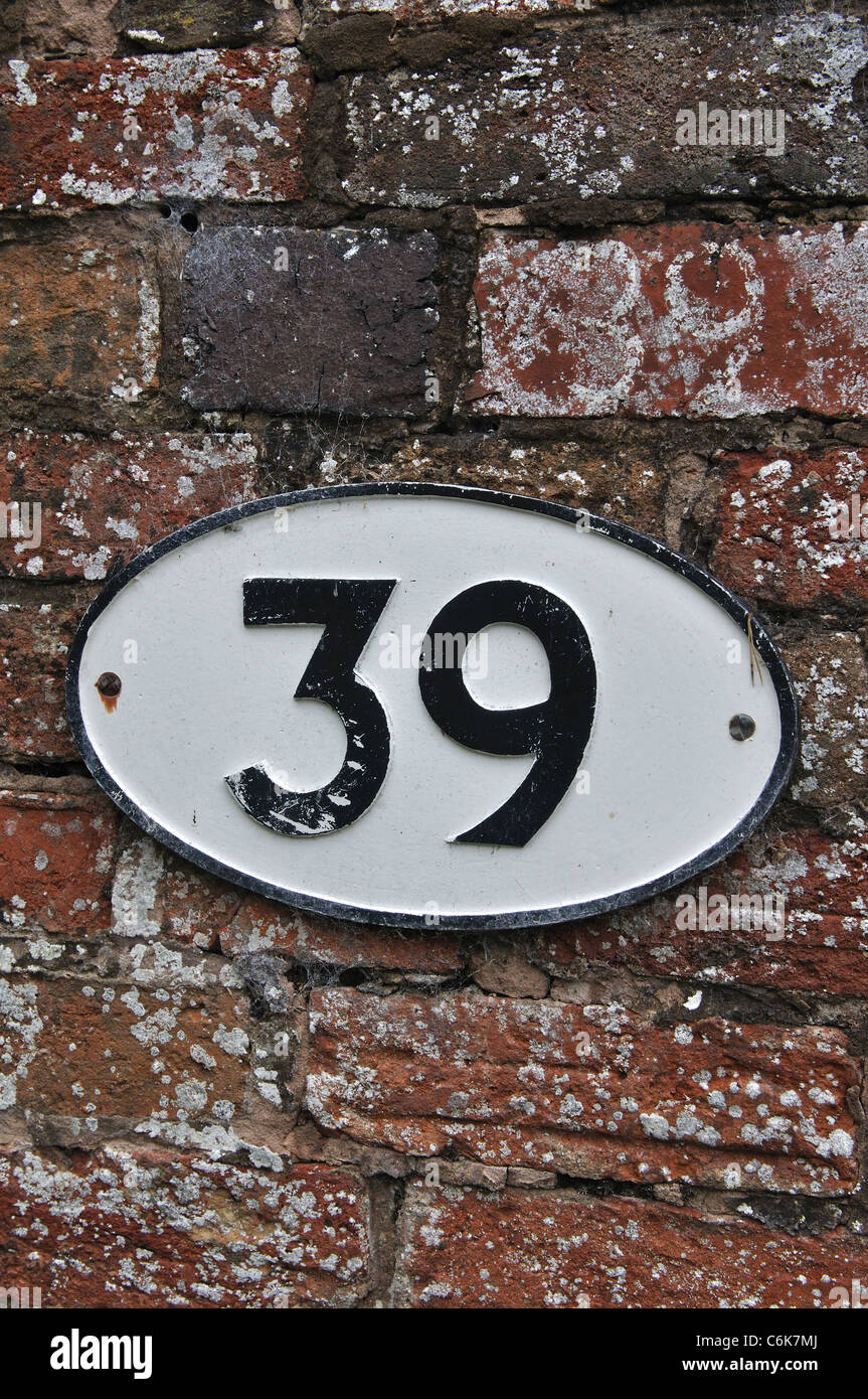 Number thirty nine hi-res stock photography and images - Alamy