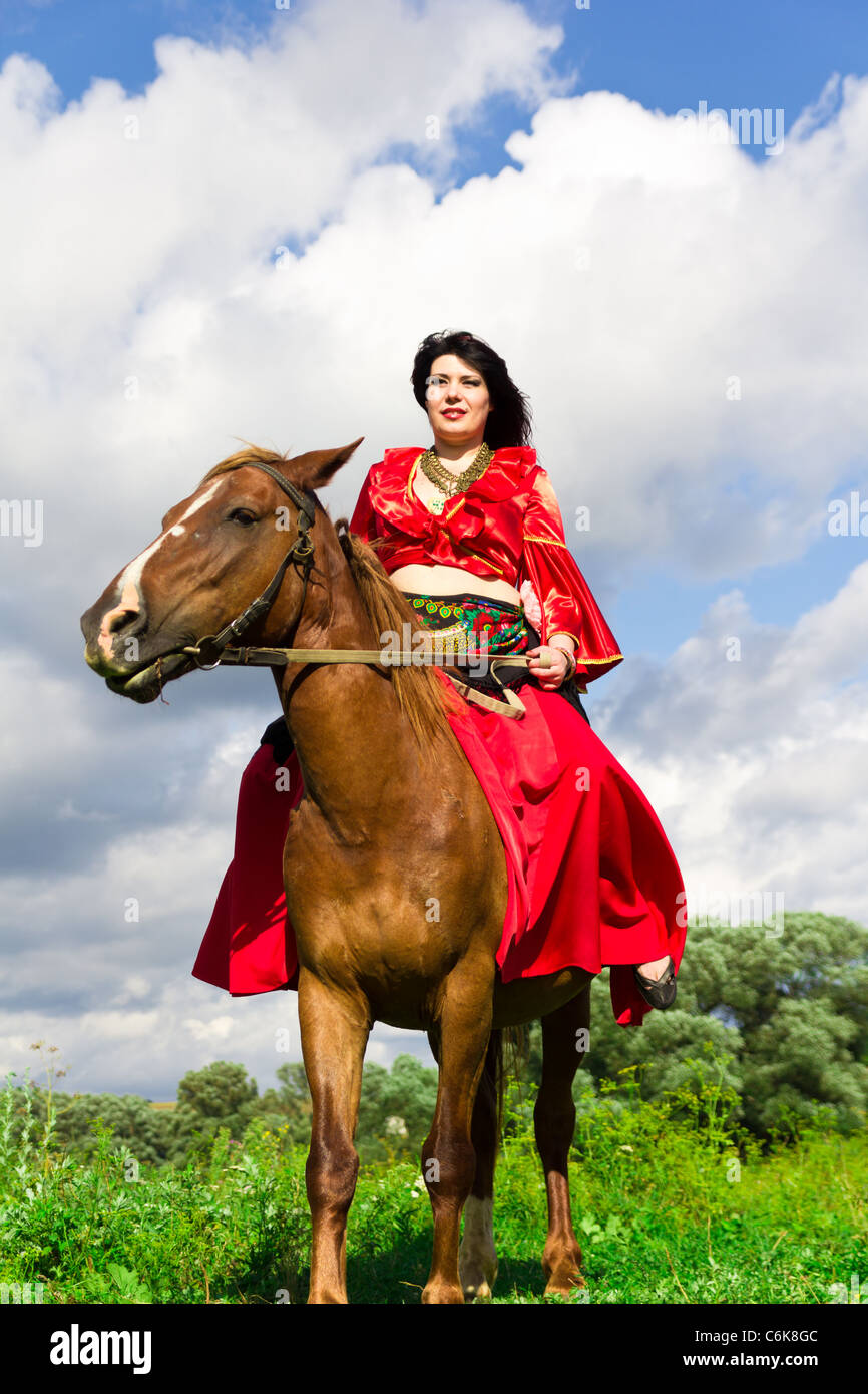 Gypsy girl hi-res stock photography and images - Alamy