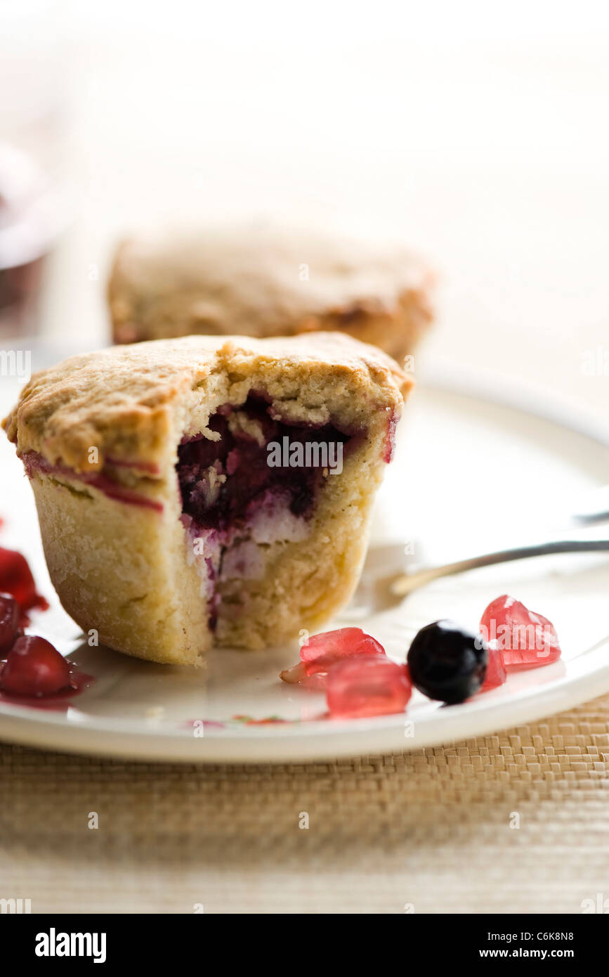Berry shortbread delights Stock Photo - Alamy