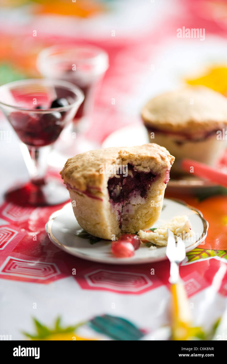 Berry shortbread delights Stock Photo - Alamy