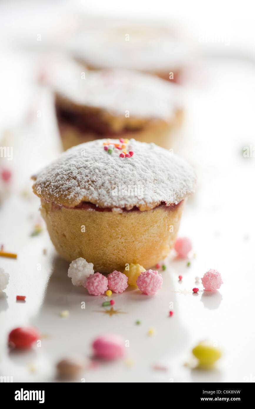 Berry shortbread delights Stock Photo - Alamy