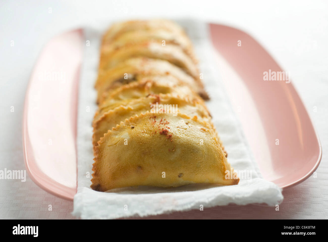 Close up empanadas on plate hi-res stock photography and images - Alamy