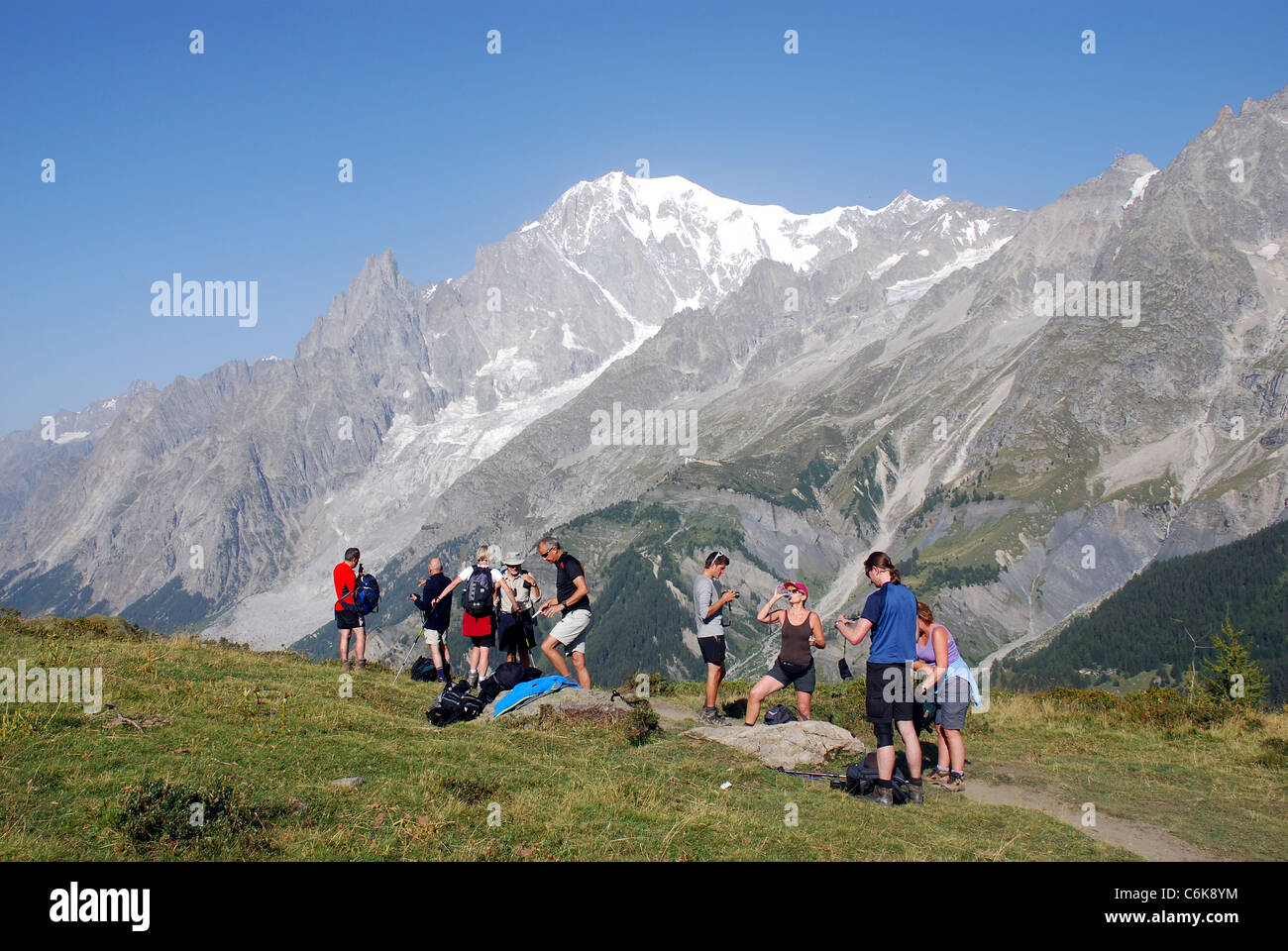 Blanc mont ridge hi-res stock photography and images - Alamy