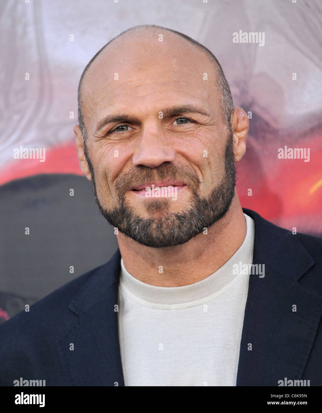 Randy Couture Los Angeles Premiere of 'The Expendables' held at Grauman ...