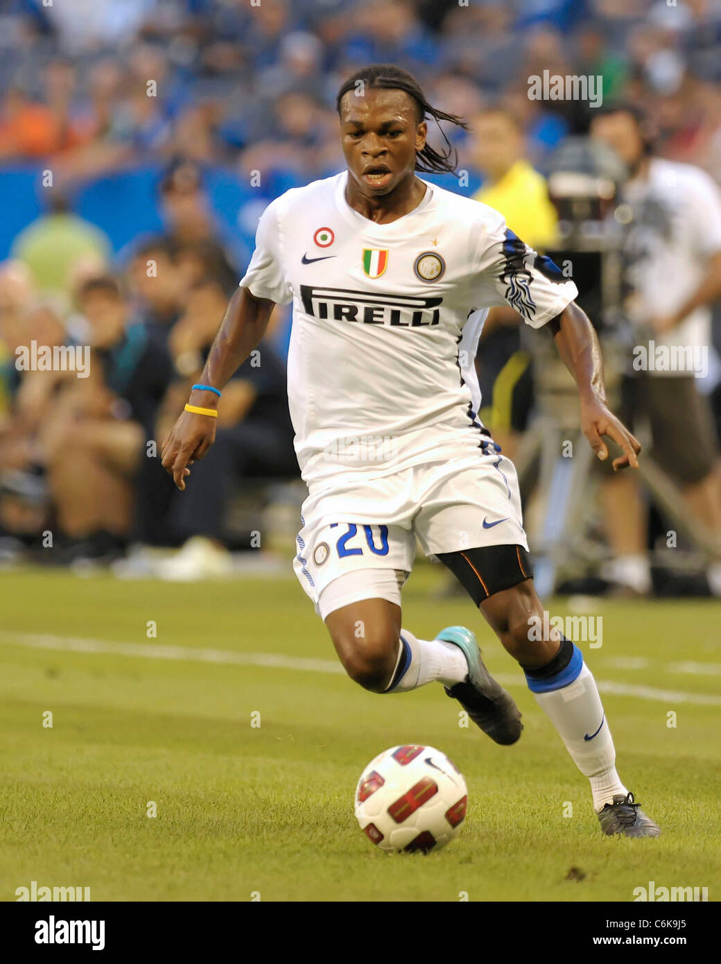 Joe Chukwuma Obi of Inter Milan 'Clash of the Champions', Inter Milan ...