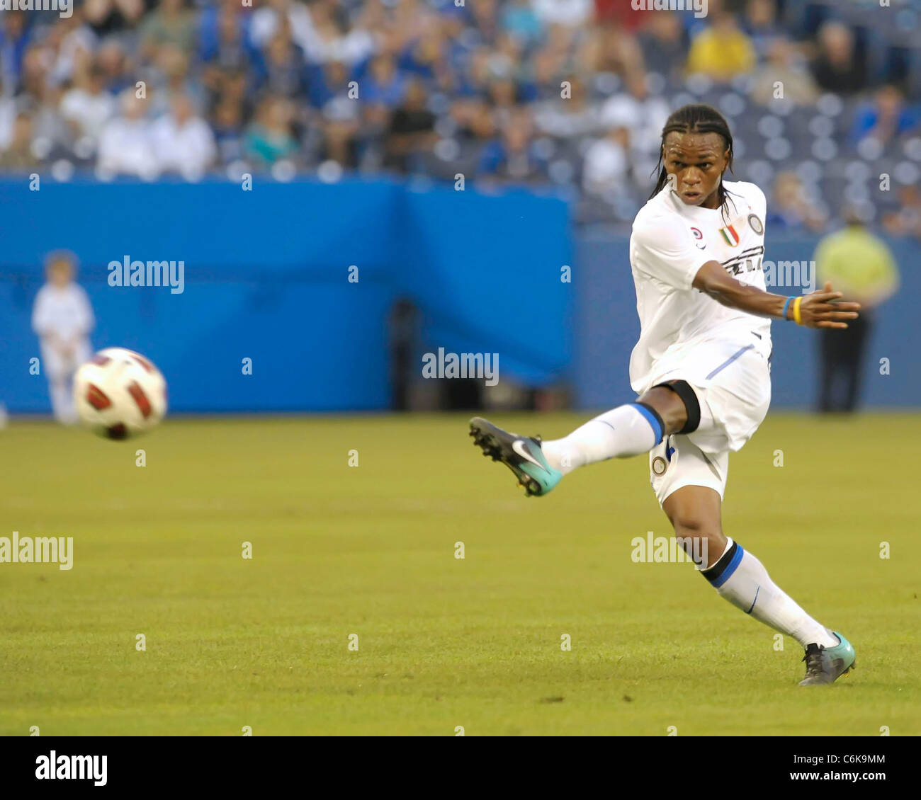 Joel Chukwuma Obi (20) of Inter Milan, 'Clash of the Champions', Inter ...
