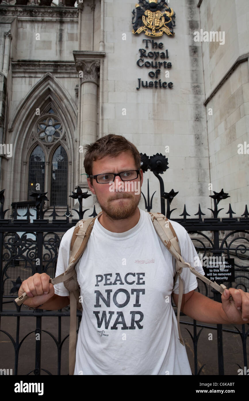 Dean is outside the Royal Courts of Justice for the final date of the ...