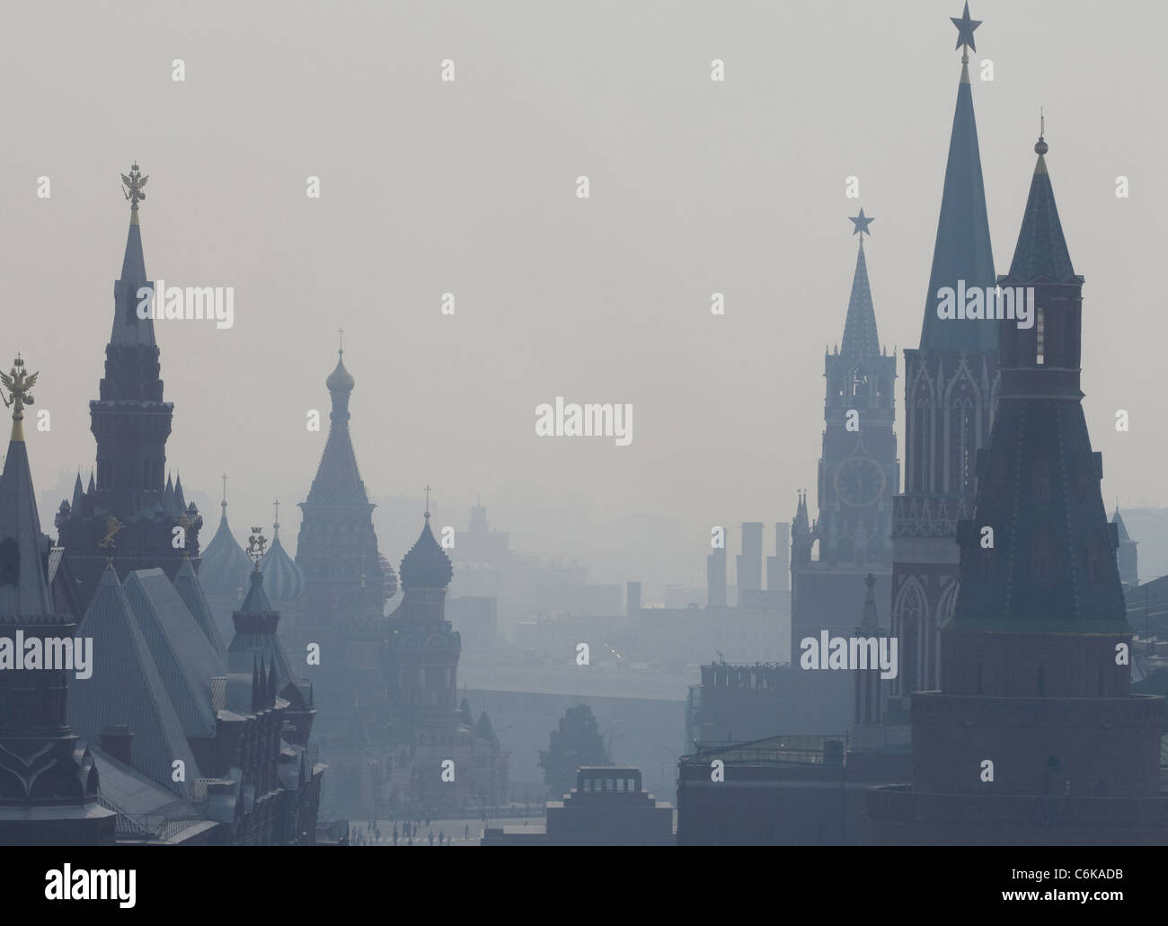 Moscow has been engulfed by an apocalyptic fog. As wildfires continue ...