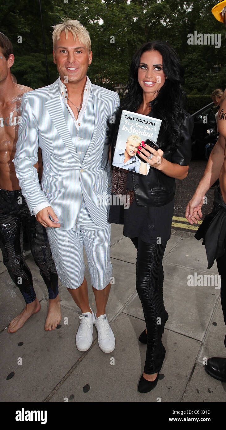 Katie Price arrives with her stylist and best friend Gary Cockerill for ...