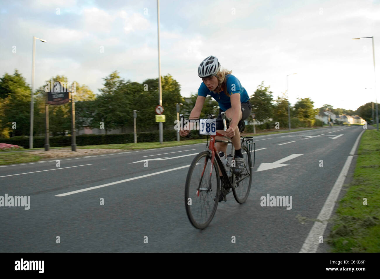 The Long Course Weekend Triathlon which starts at Tenby and heads off ...