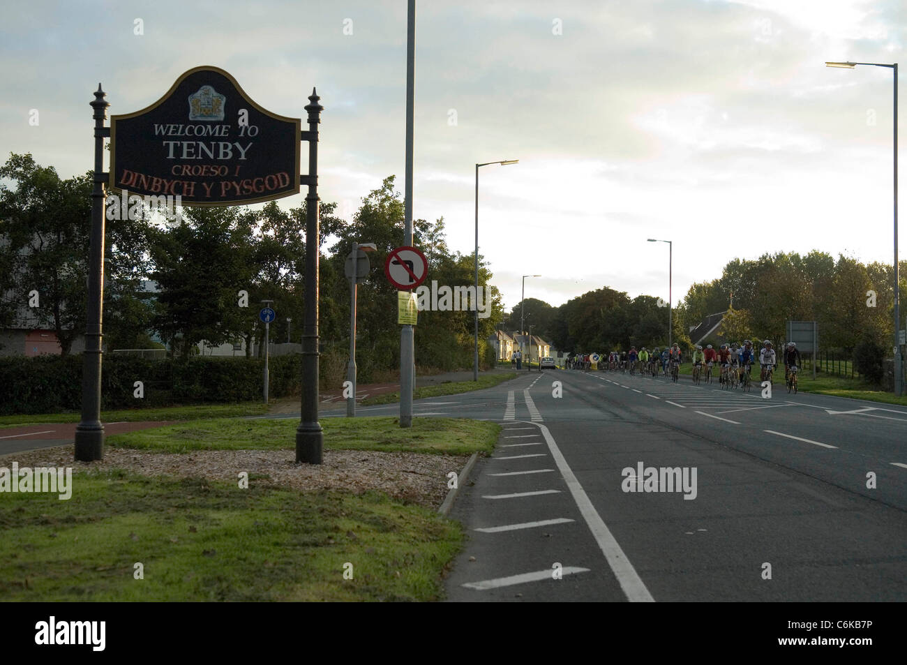 The Long Course Weekend Triathlon which starts at Tenby and heads off ...