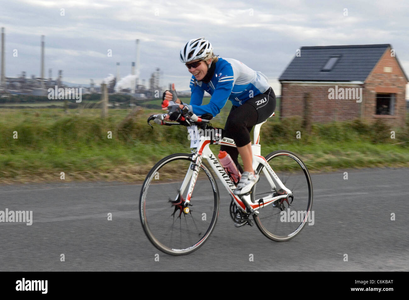 The Long Course Weekend Triathlon which starts at Tenby and heads off ...
