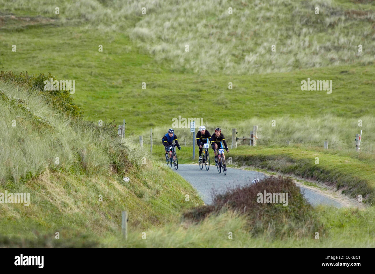 The Long Course Weekend Triathlon which starts at Tenby and heads off ...