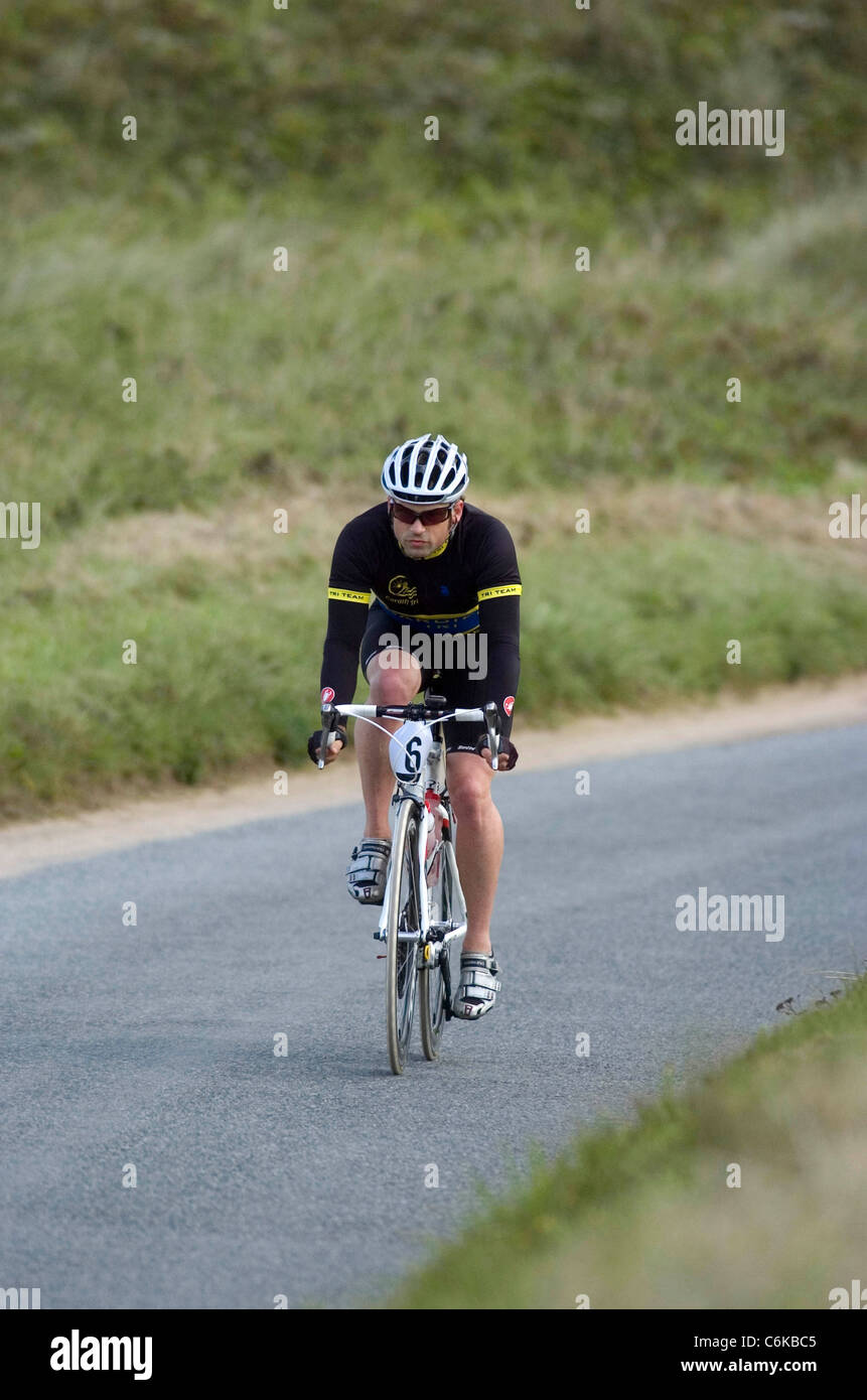 The Long Course Weekend Triathlon which starts at Tenby and heads off ...