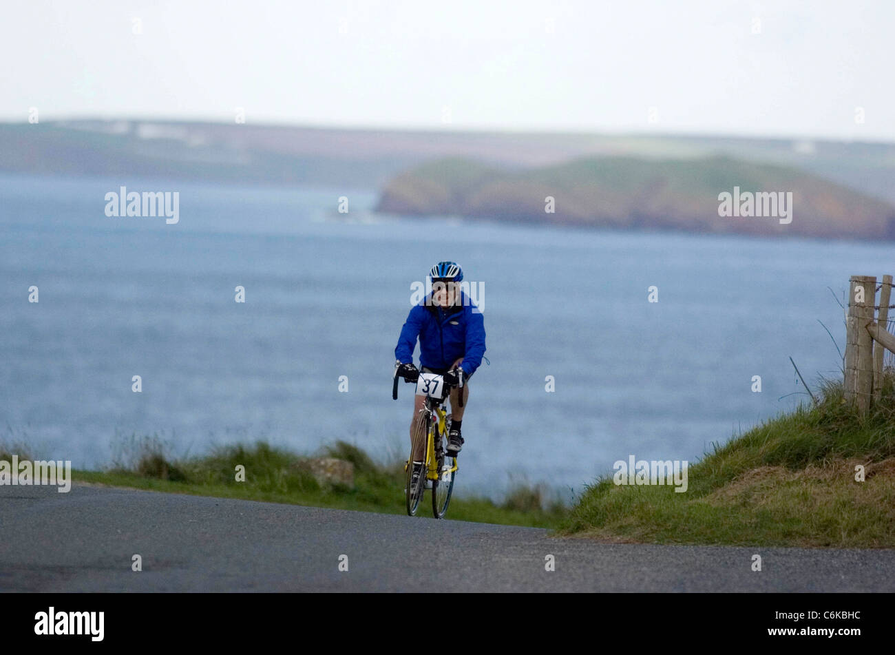 The Long Course Weekend Triathlon which starts at Tenby and heads off ...