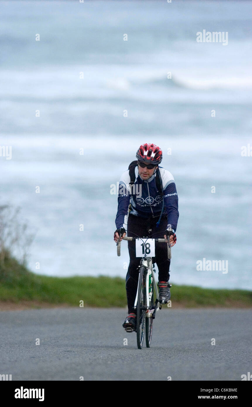 The Long Course Weekend Triathlon which starts at Tenby and heads off ...