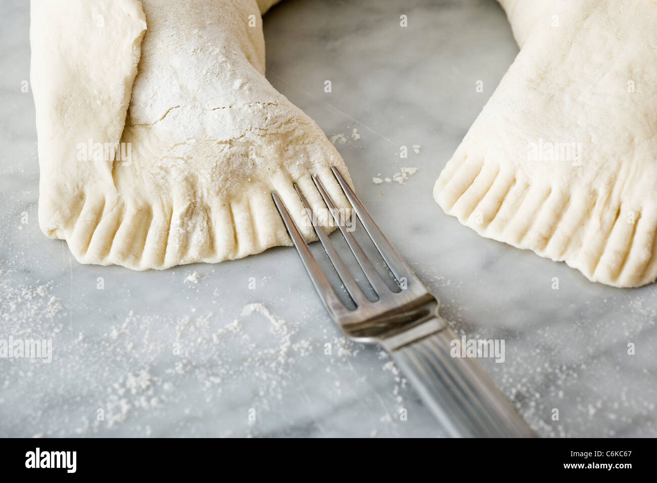 Neapolitan stuffed bread Stock Photo - Alamy