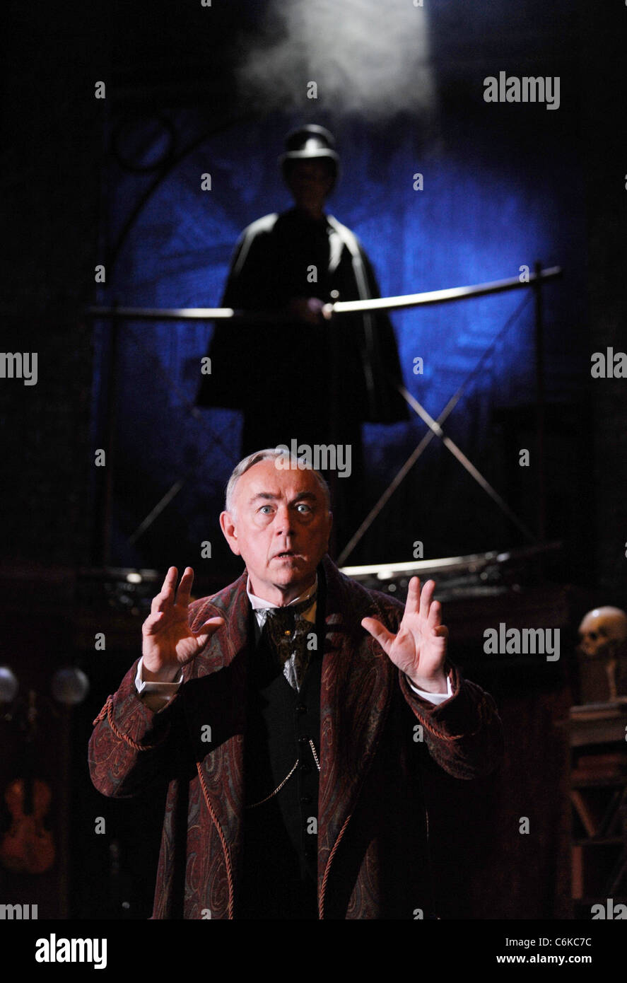 Peter Egan as Sherlock Holmes Photocall for the new prodution of 'The ...