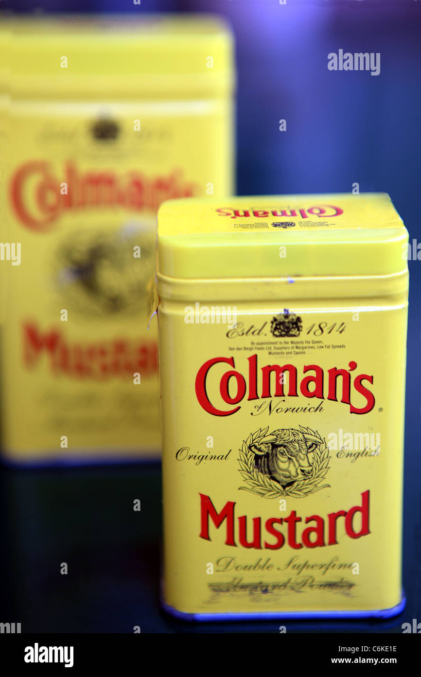 Colmans mustard powder hi-res stock photography and images - Alamy