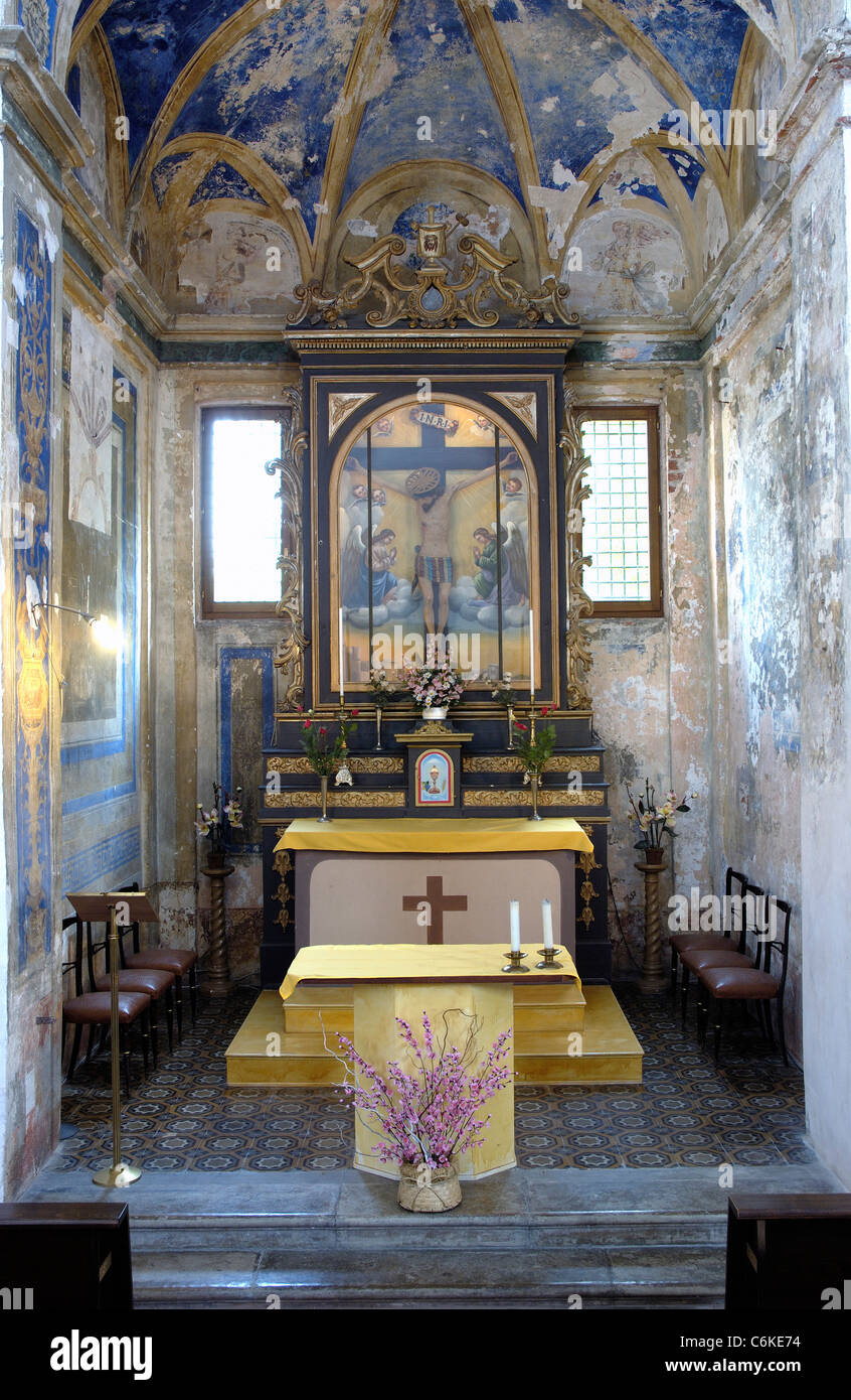 ancient church design bramante Stock Photo - Alamy