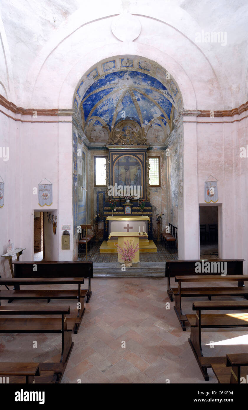 ancient church design bramante Stock Photo - Alamy