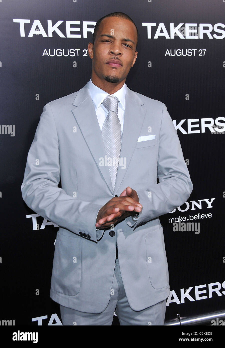 Rapper T.I. Los Angeles Premiere of 'Takers' at the Arclight Cinemas ...