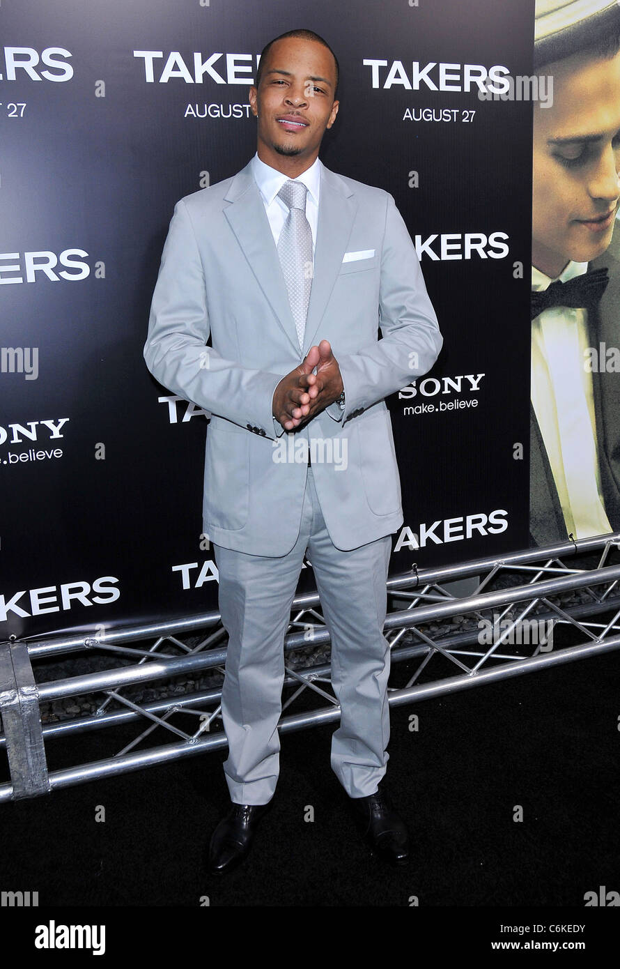 Rapper T.I. Los Angeles Premiere of 'Takers' at the Arclight Cinemas ...