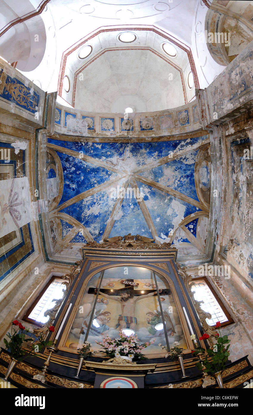 ancient church design bramante Stock Photo - Alamy