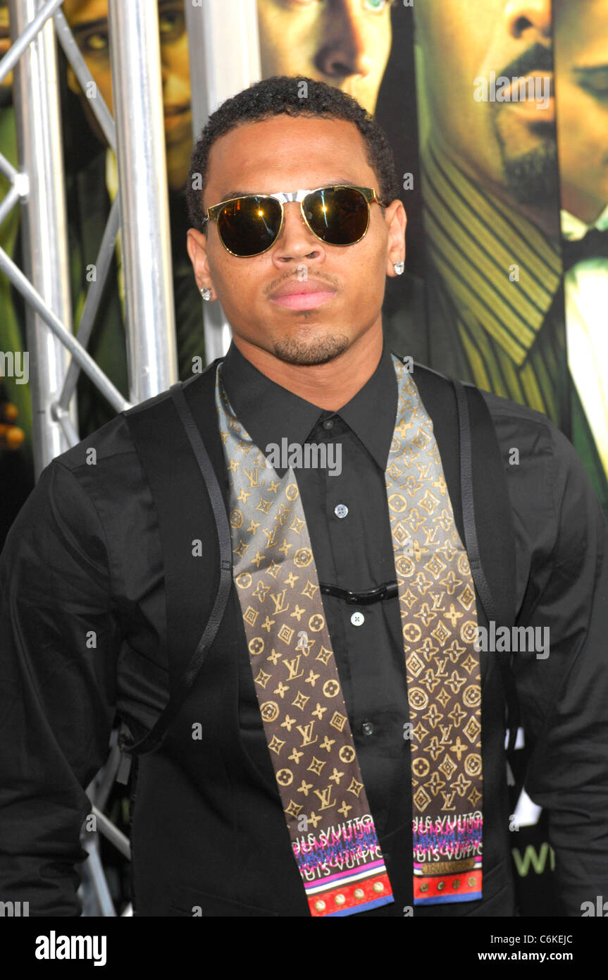 Chris Brown Los Angeles Premiere of "Takers" at the Arclight Cinemas ...