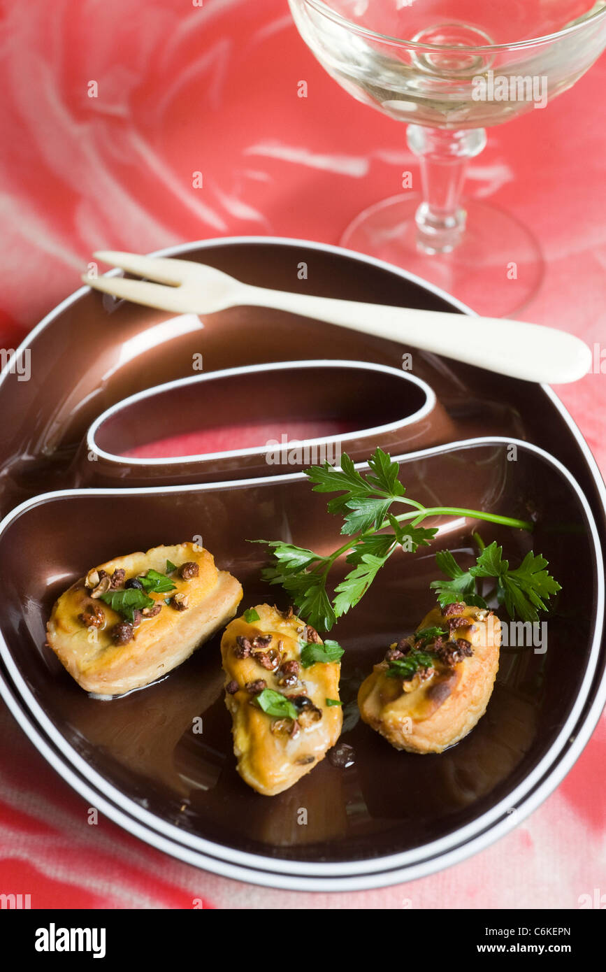 Rognon blanc with mustard Stock Photo - Alamy