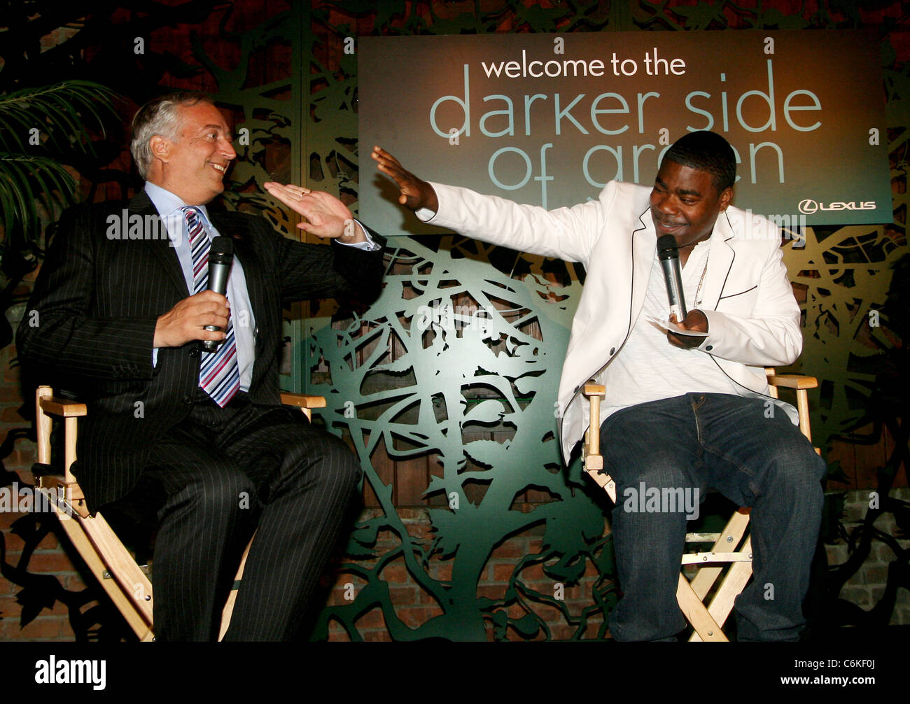 Viscount Monckton of Brenchley and Tracey Morgan at The Darker Side of ...