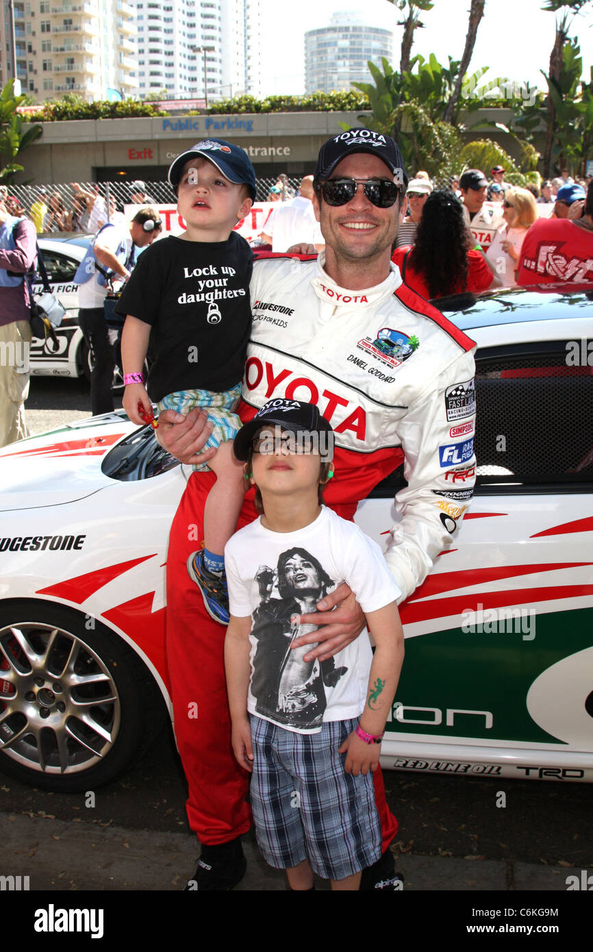 Daniel Goddard with his sons Sebastian and Ford The 2011 Toyota Grand ...