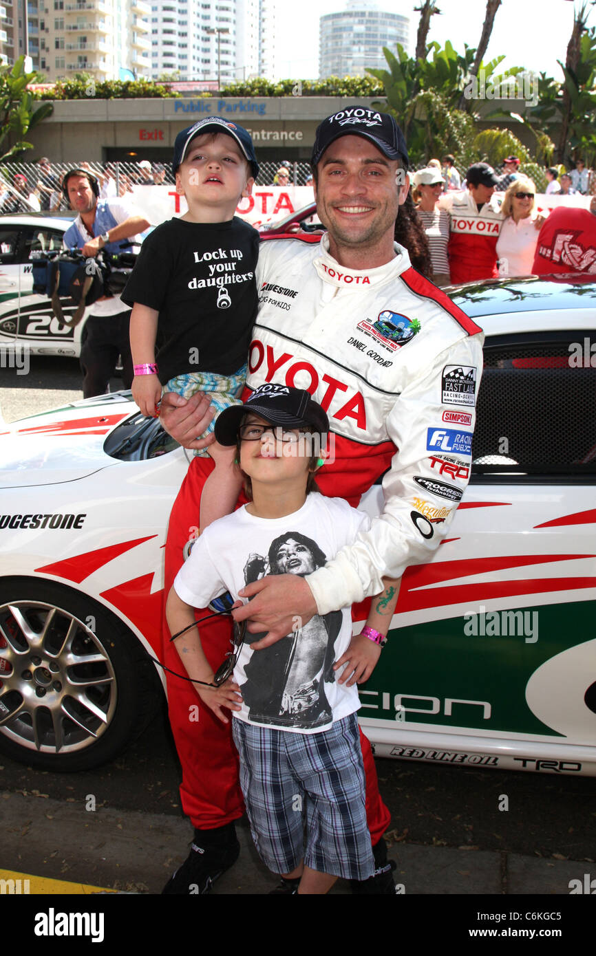 Daniel Goddard with his sons Sebastian and Ford The 2011 Toyota Grand ...