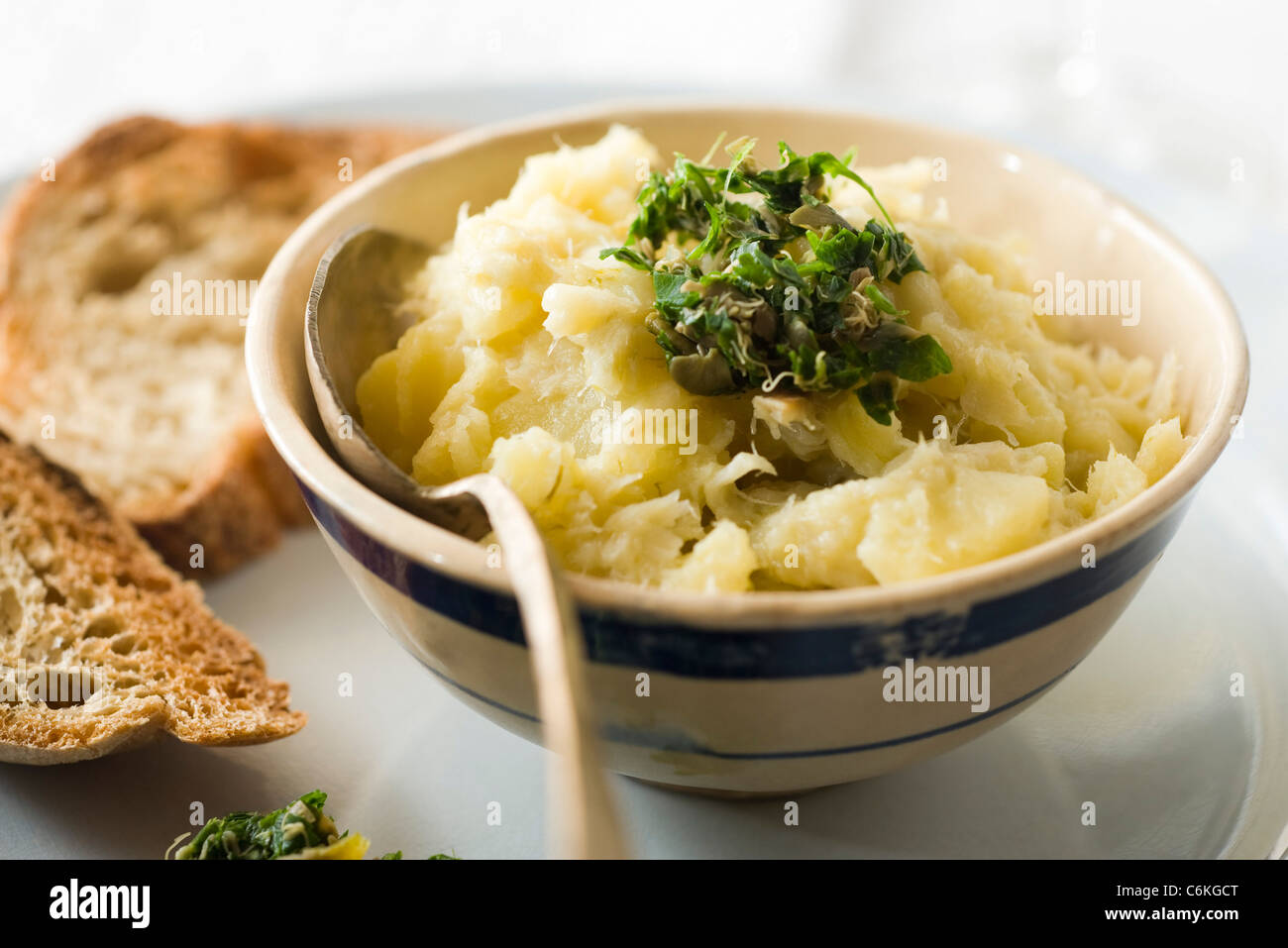Brandade with milk Stock Photo - Alamy