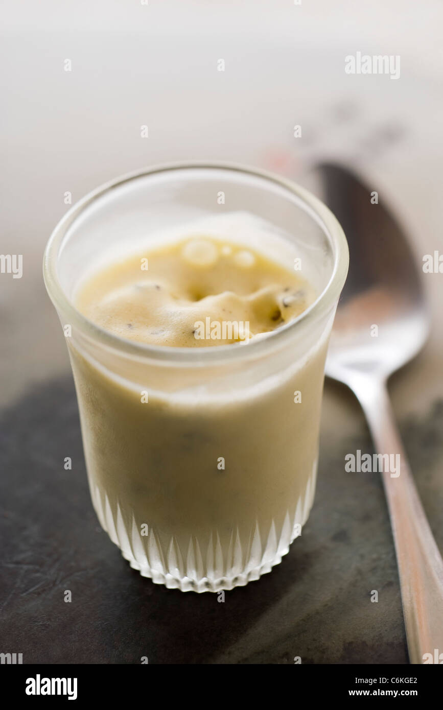 Truffle ice cream Stock Photo - Alamy
