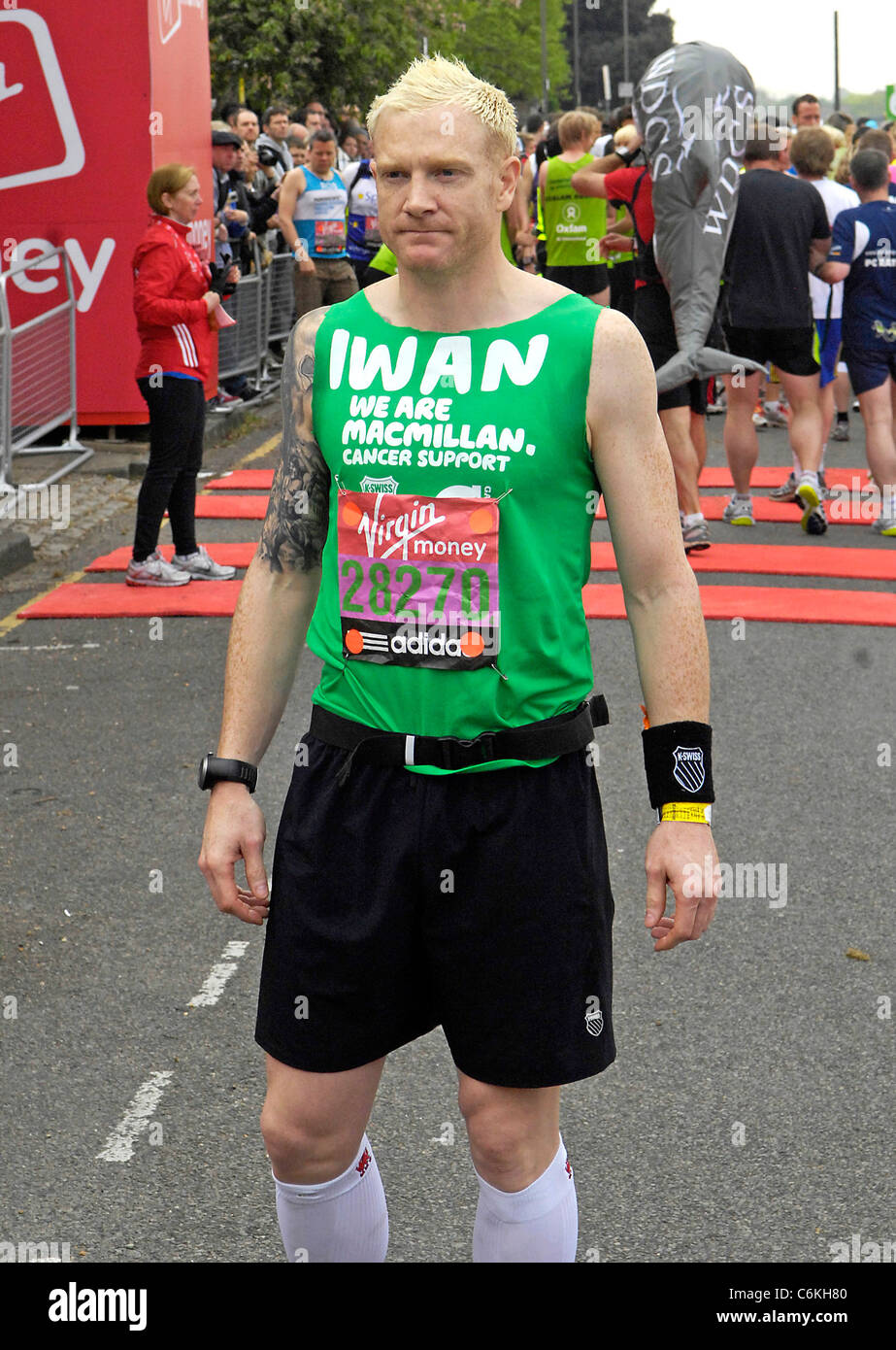 Iwan Thomas The 2011 London Marathon London, England - 17.04.11 Chris ...