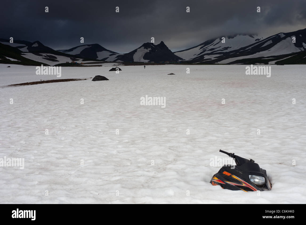 Volcano Victim Avalanche Storm Stock Photo - Alamy