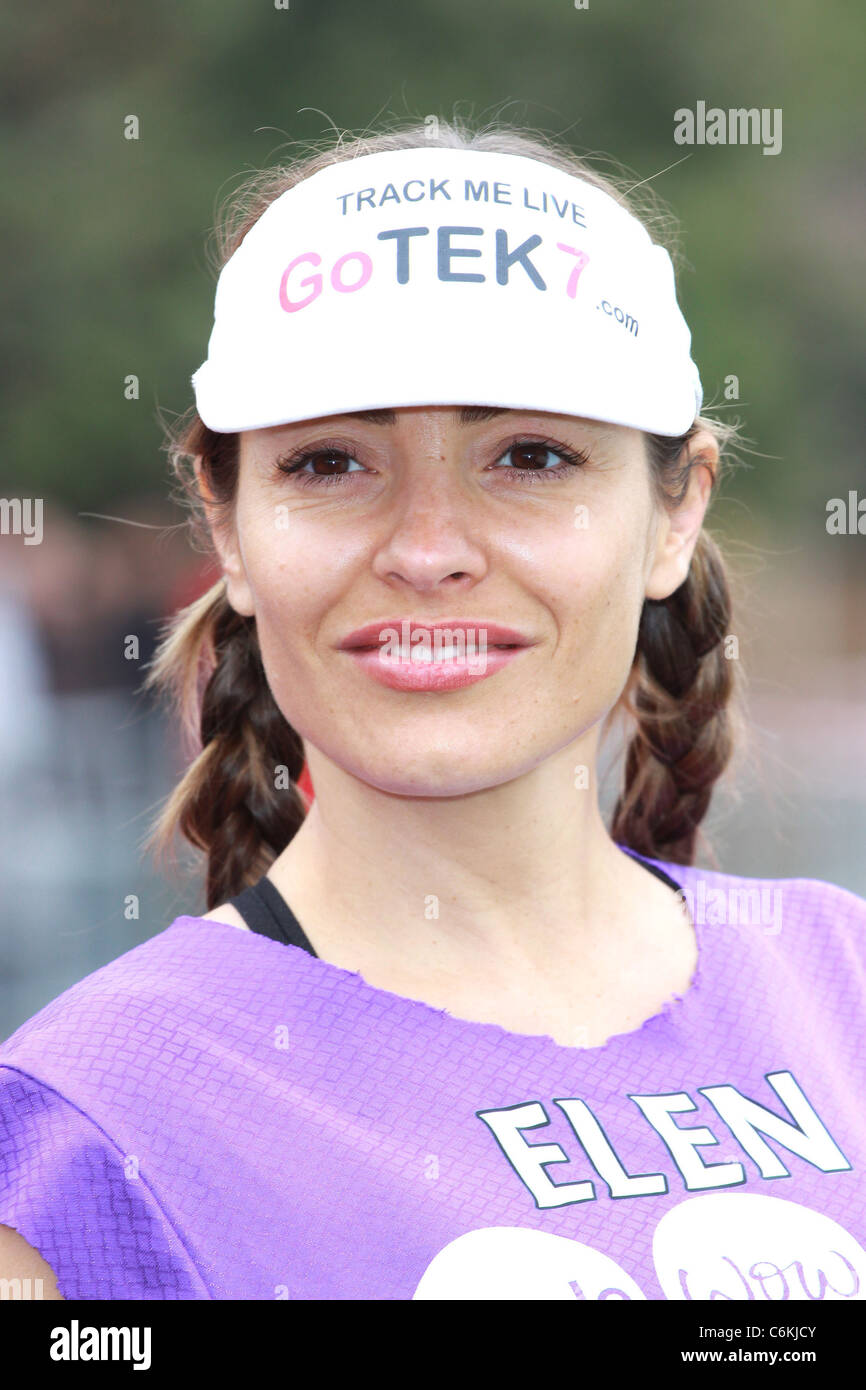 Elen Rives The 2011 London Marathon London, England - 17.04.11 Lia Toby ...