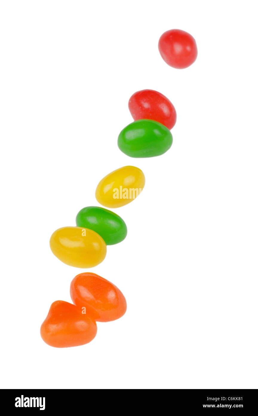 object on white - food sweet candy close up Stock Photo - Alamy