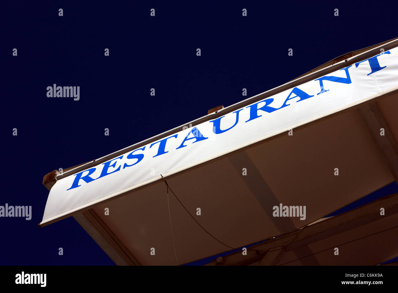 Greek restaurant sign hi-res stock photography and images - Alamy