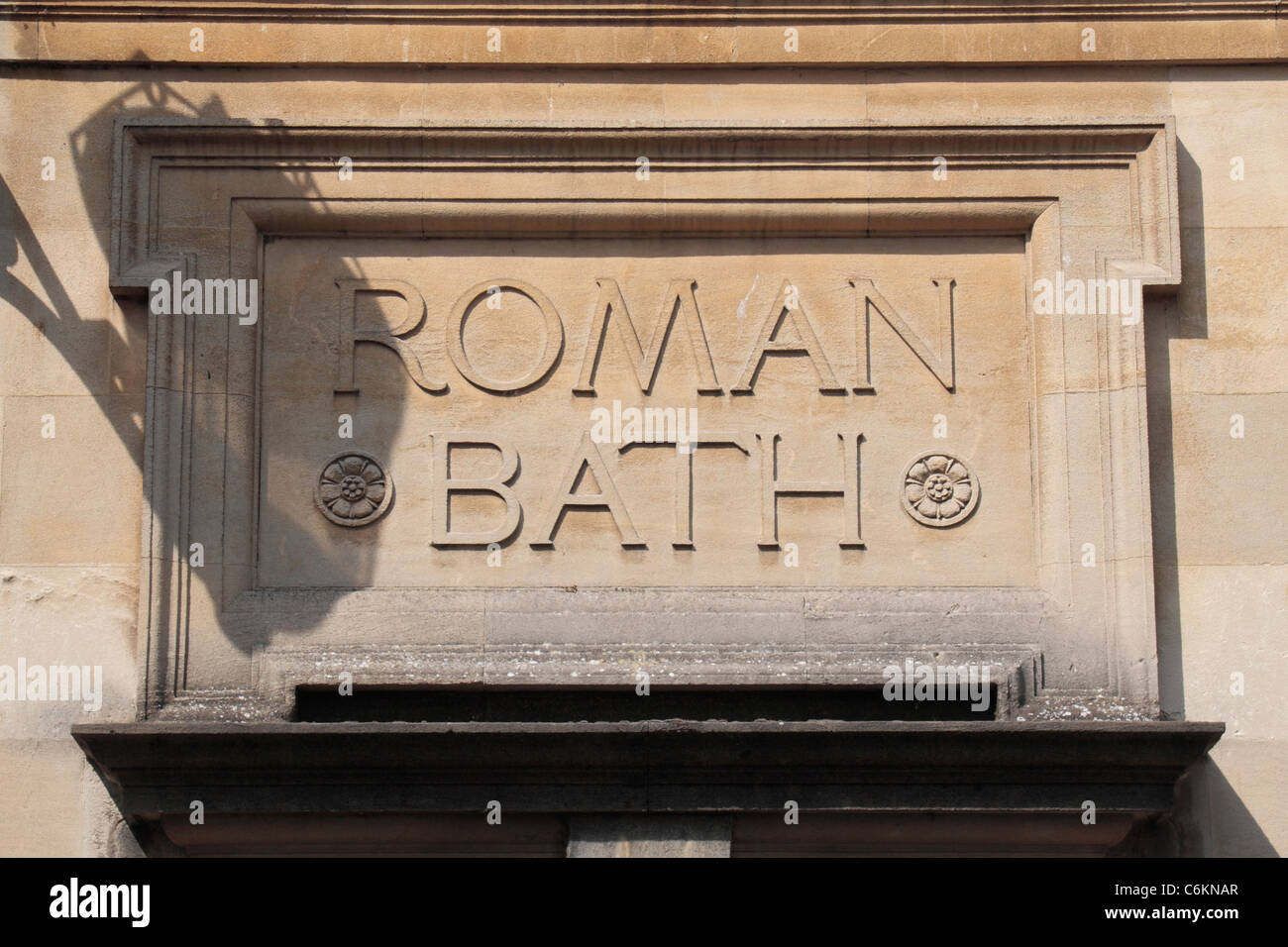 Roman Baths Sign High Resolution Stock Photography and Images - Alamy