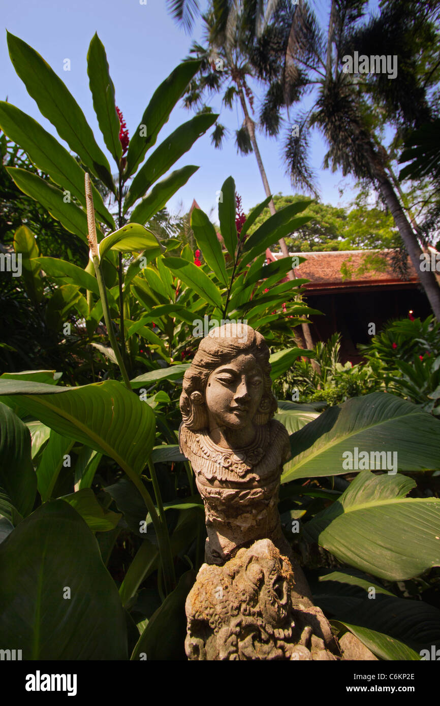 The Jim Jim Tompson House, Tropical Garden, Bangkok, Thailand Stock ...