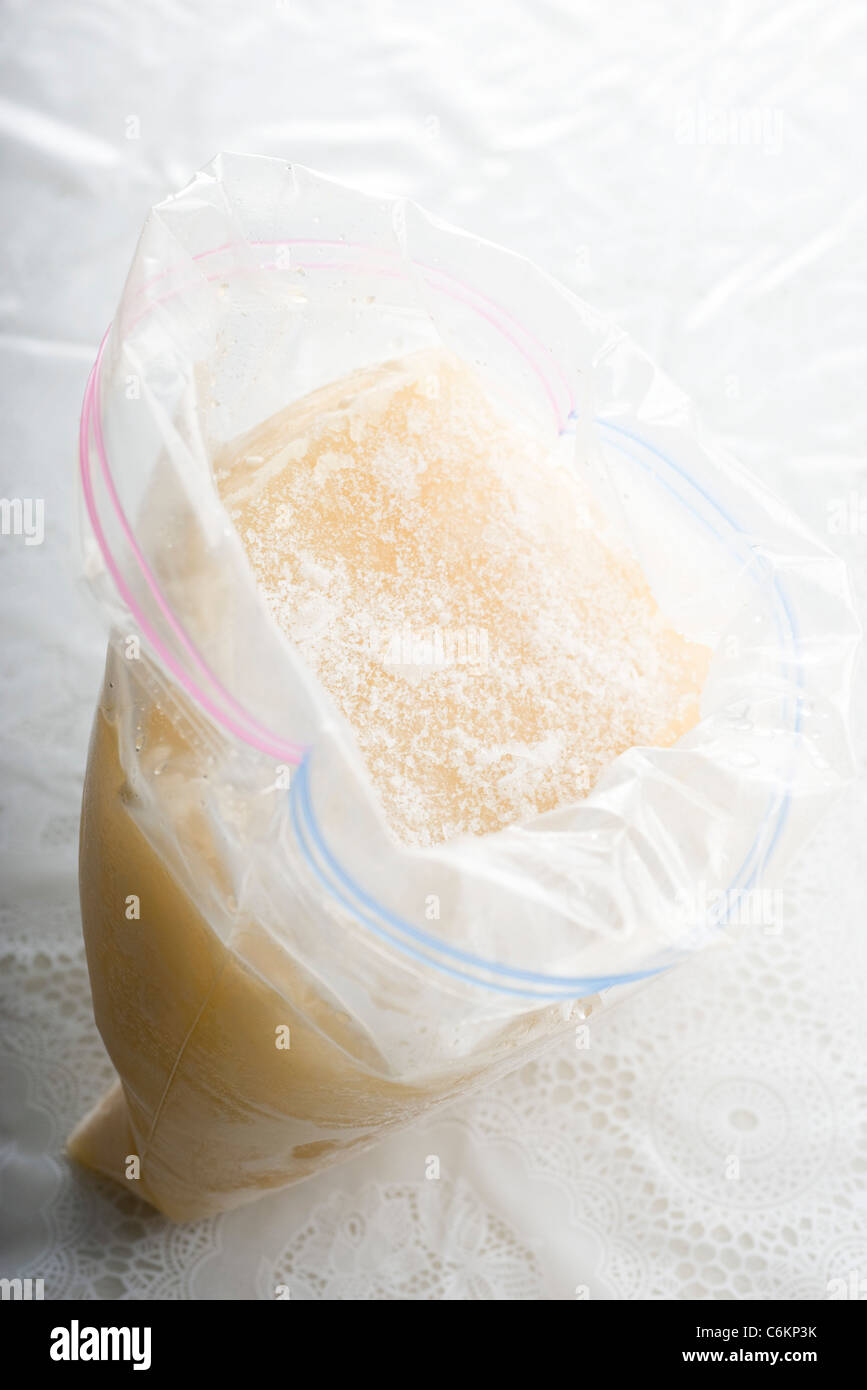 Lychee granita infused with lemongrass Stock Photo - Alamy