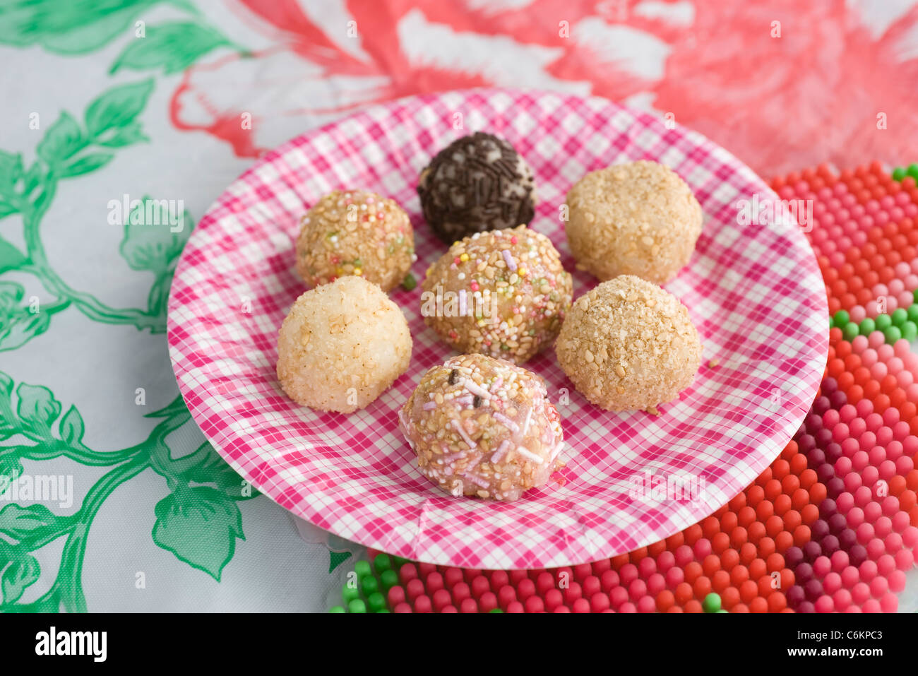 Sticky rice balls Stock Photo - Alamy